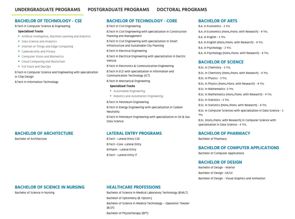 DIT University : Placement , Ranking , Courses , Fees , Admission ...